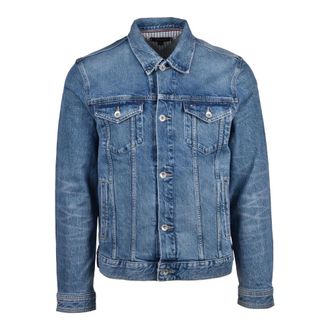 Tommy Hilfiger Homme, Vestes, Bleu, Taille: 3XL Giubbotto in denim
