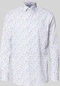 Olymp Regular Fit Businesshemd aus Baumwolle mit Kentkragen