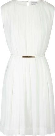 Apart Fashion Damen chiffonjurk Cocktailkleid, Creme, 40 EU