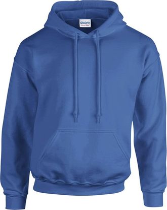 Gildan Sweatshirt mit Kapuze Heavy Blend XXL,1x Royal & 1 HLKauf Block