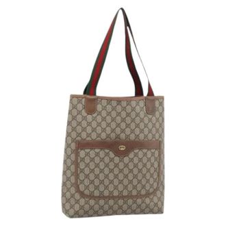 Gucci Sac cabas Pre-owned - Femme - Pre-owned - Beige - Taille: ONE Size