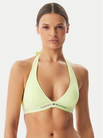 Tommy Hilfiger Bikini-Oberteil UW0UW06358 Hellgelb