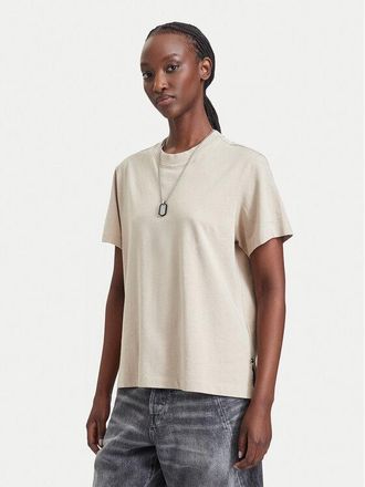 G-Star T-Shirt Unit D29896-B771 Beige Regular Fit