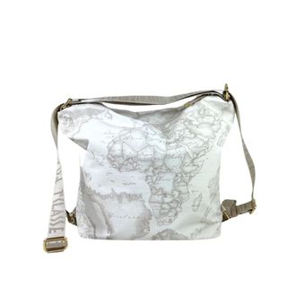 Alviero Martini 1A Classe Femme, Sacs, Blanc, Taille: ONE Size Soft Hobo