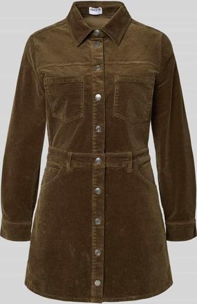 Jake*s Casual Minikleid in Cord-Optik mit Brusttaschen