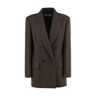 Max Mara Pulvino Blazer - - Jackets - Damen - Braun - S