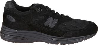 New Balance Homme, Chaussures, Noir, Taille: 42 1/2 EU Chaussures Plates