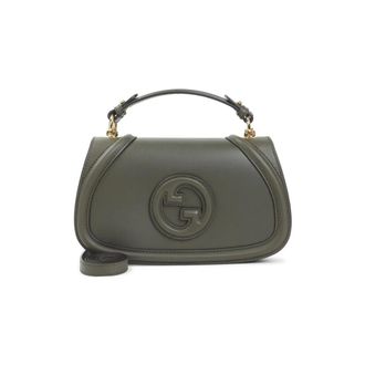 Gucci Hobo Bags - Green Leather Shoulder Bag With Structured Silhoue - Gr. unisize - in Gr&uuml;n - f&uuml;r Damen