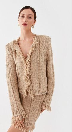 Twin-Set Strickjacke 232TP3630 Beige Regular Fit