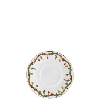 Hutschenreuther Nora Christmas Kombi-Untertasse 16 cm