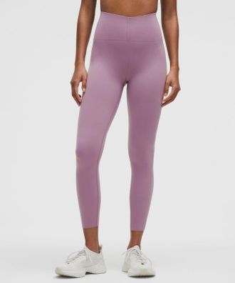 lululemon Glow Up Leggings mit hohem Bund für Frauen - 64 cm - Größe 10 in Lavender Lux