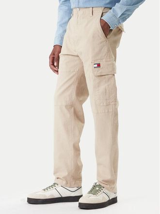 Tommy Jeans Stoffhose Sonny DM0DM22651 Beige Slim Fit