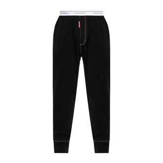 Dsquared2 Pantalon en Coton - Homme - Pantalons - Noir - Taille: S