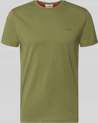 GANT T-Shirt mit Label-Detail