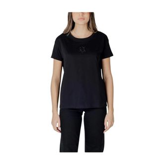 A|X Armani Exchange T-shirt avec logo - Femme - Tops - Noir - Taille: 38 FR