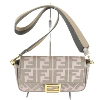 Fendi Pre-owned Vintage Canvas Shoulder Bag - - Pre-owned - Damen - Rosa - ONE SIZE