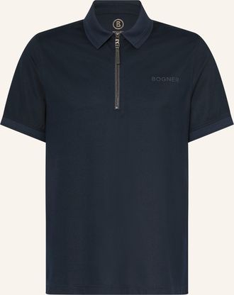 Bogner Piqu&eacute;-Poloshirt Timo Regular Fit blau