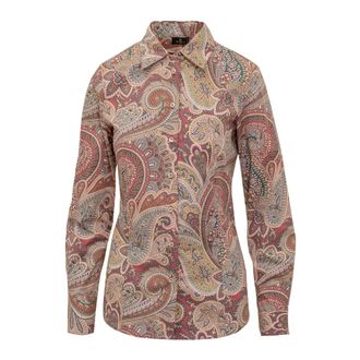Etro Femme, Blouses et Chemises, Multicolore, Taille: 36 FR Chemise &agrave; imprim&eacute; cachemire