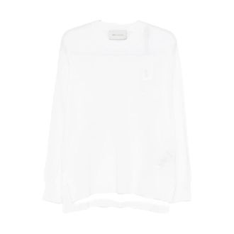 Ami Ami Paris Sweaters White - - Knitwear - Damen - Wei&szlig; - M