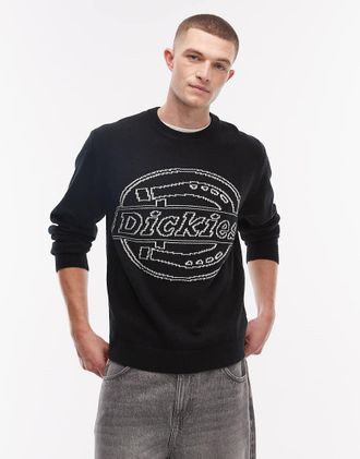 Dickies Union - Sweat en jacquard - Noir