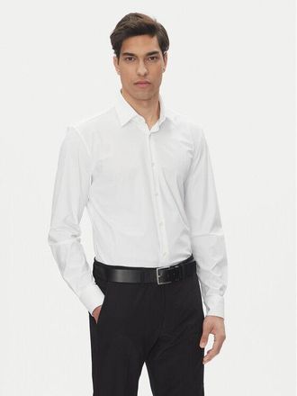 HUGO BOSS Hemd P-Hank 50539391 Weiß Slim Fit