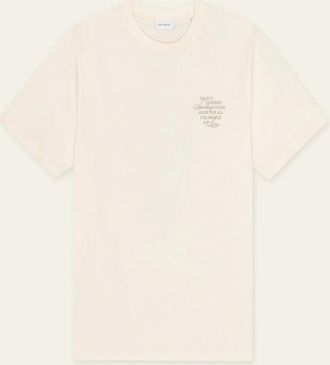 Les Deux T-Shirt aus Baumwolle mit beidseitigem Print, Regular Fit in