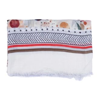 D'Aniello unisex, Accessoires, Blanc, Taille: ONE Size Stola Perla 140 x 180