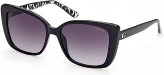 Guess Femme, Accessoires, Noir, Taille: 56 MM Lunettes de soleil carr&eacute;es
