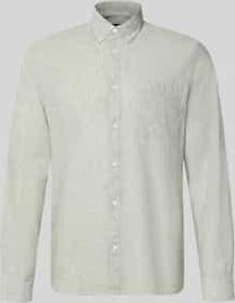 Matinique Regular Fit Freizeithemd mit Leinen-Anteil