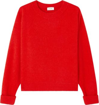 American Vintage Pull Col Bateau Vitow Alpaga et Laine American Vintage