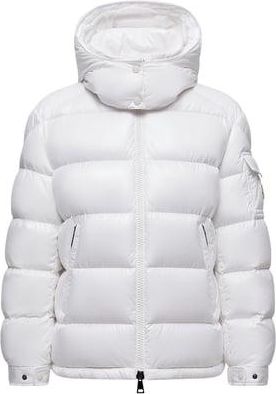 Moncler Doudoune droite &agrave; capuche
