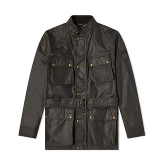 Belstaff Trialmaster Jacke - - Jackets - Herren - Gr&uuml;n - 2XL