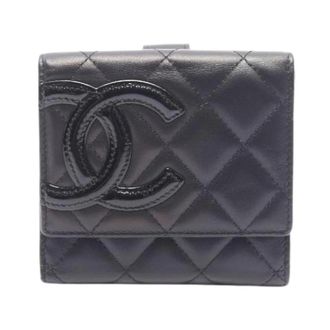 Chanel Pre-owned Leder Portemonnaies - - Pre-owned - Damen - Schwarzk - ONE SIZE