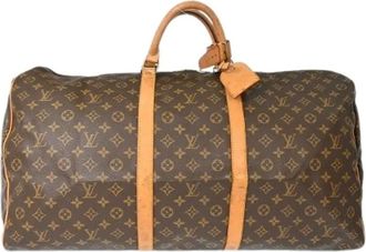 Louis Vuitton unisex, Pre-owned, Brun, Taille: ONE Size Sac Keepall Pre-owned