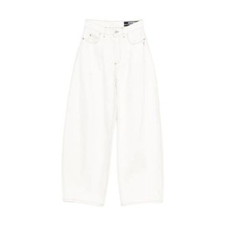 Jacquemus Wide Jeans - - Jeans - Damen - Wei&szlig; - W26