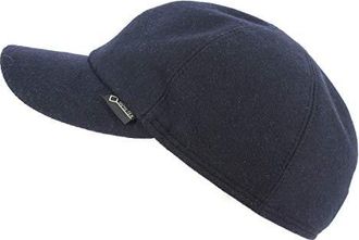 G&ouml;ttmann Casquette Cache-Oreilles Monaco Gore-Tex Laine Marine 59 cm