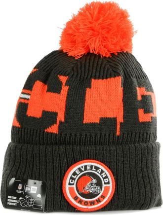New Era Pom Pom M&uuml;tze - - Accessories - Herren - Schwarzk - ONE SIZE