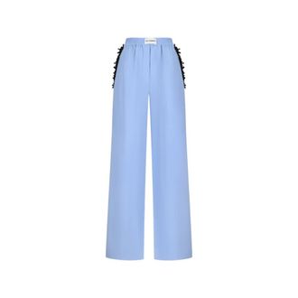 Des_Phemmes DES Phemmes - Pantalon Pyjama - Femme - Pantalons - Bleu - Taille: 42 FR