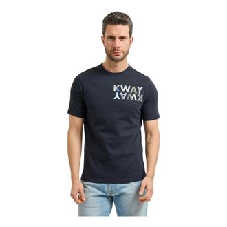 K-Way Homme, Tops, Bleu, Taille: 2XL K-Way T-shirts et Polos