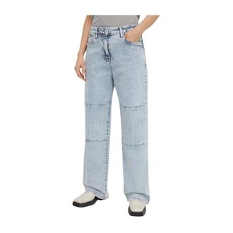 Remain High-Rise Gerades Jeans - - Jeans - Damen - Blau - W28