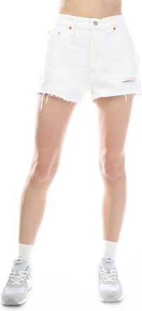 Levi's Womens 501 shorts with tears - Size 25