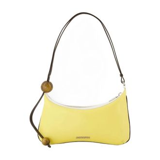 Jacquemus Hobo Bags - Le Grand Bisou Perle Shoulder Bag - Leather - Yell - Gr. unisize - in Gelb - f&uuml;r Damen