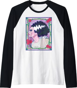Universal Monsters Bride Rose Frame Decoupage Raglan