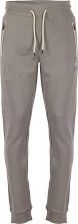 Roadsign Herren Jogginghose mit Rei&szlig;verschlusstaschen in Kontrastfarbe, elastistsche Bundverarbeitung, Logoprint am Bein braun, 3XL