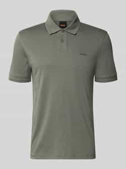 Boss Orange by Hugo Boss Regular Fit Poloshirt aus reiner Baumwolle Modell INTERLOCK