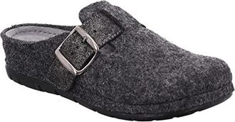 Rohde Chaussons Femme Rodigo-40 6034, Pointure:39 EU, La Couleur:Gris