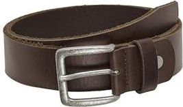 Only & Sons Onscarter Medium Leather Belt Noos Ceinture en Cuir, Marron/Pierre, 85 cm Homme