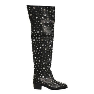 Dolce & Gabbana Homme, Chaussures, Noir, Taille: 44 EU Bottes montantes