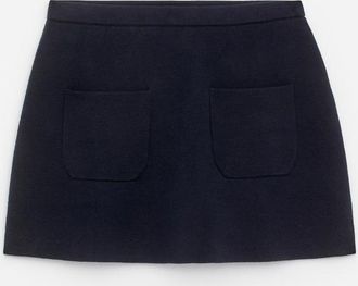 Arket Mini-Strickrock -Blau