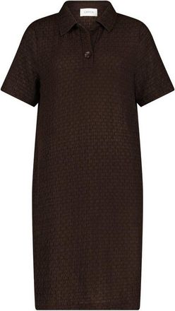 Cartoon Polokleid Damen mit Eingrifftaschen